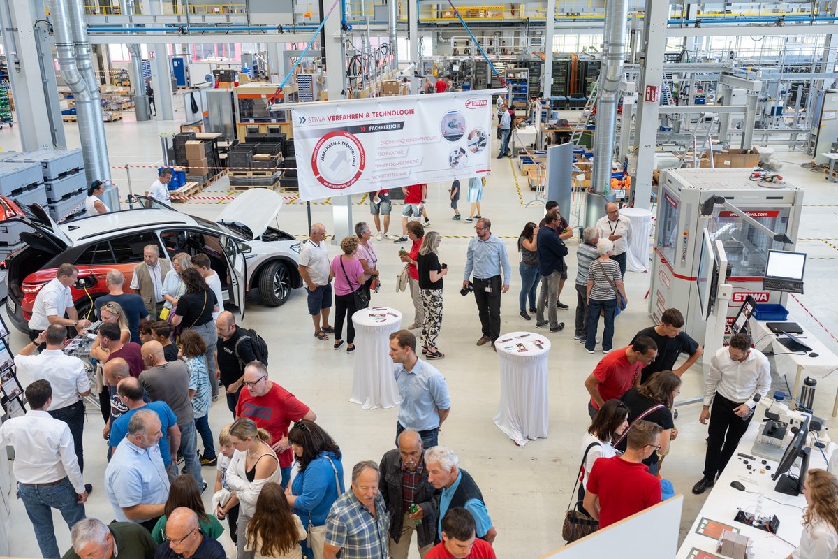 Over 1,700 visitors at the STIWA Open Days in Attnang-Puchheim - STIWA