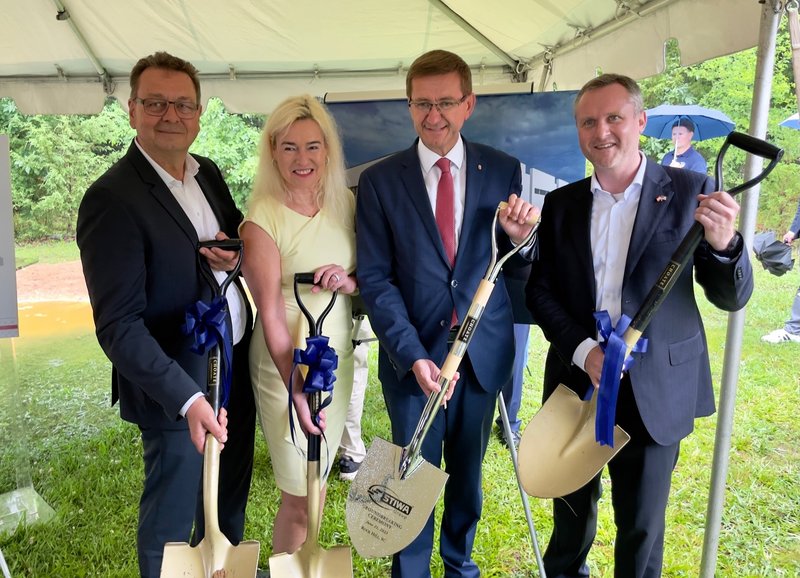STIWA: Groundbreaking for new North American Headquarters - STIWA