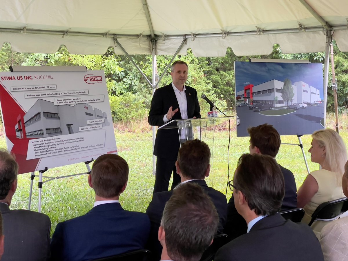 STIWA: Groundbreaking for new North American Headquarters - STIWA